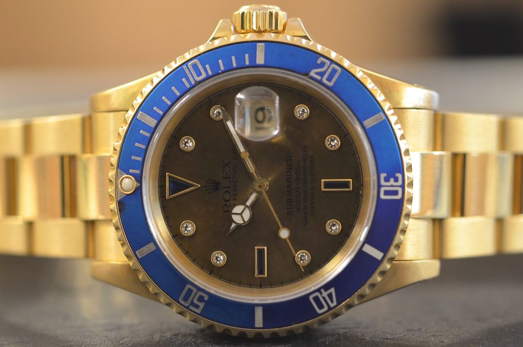 Rolex Submariner ref. 16618 Sultan in 18k Yellow Gold | Tempus Orologi