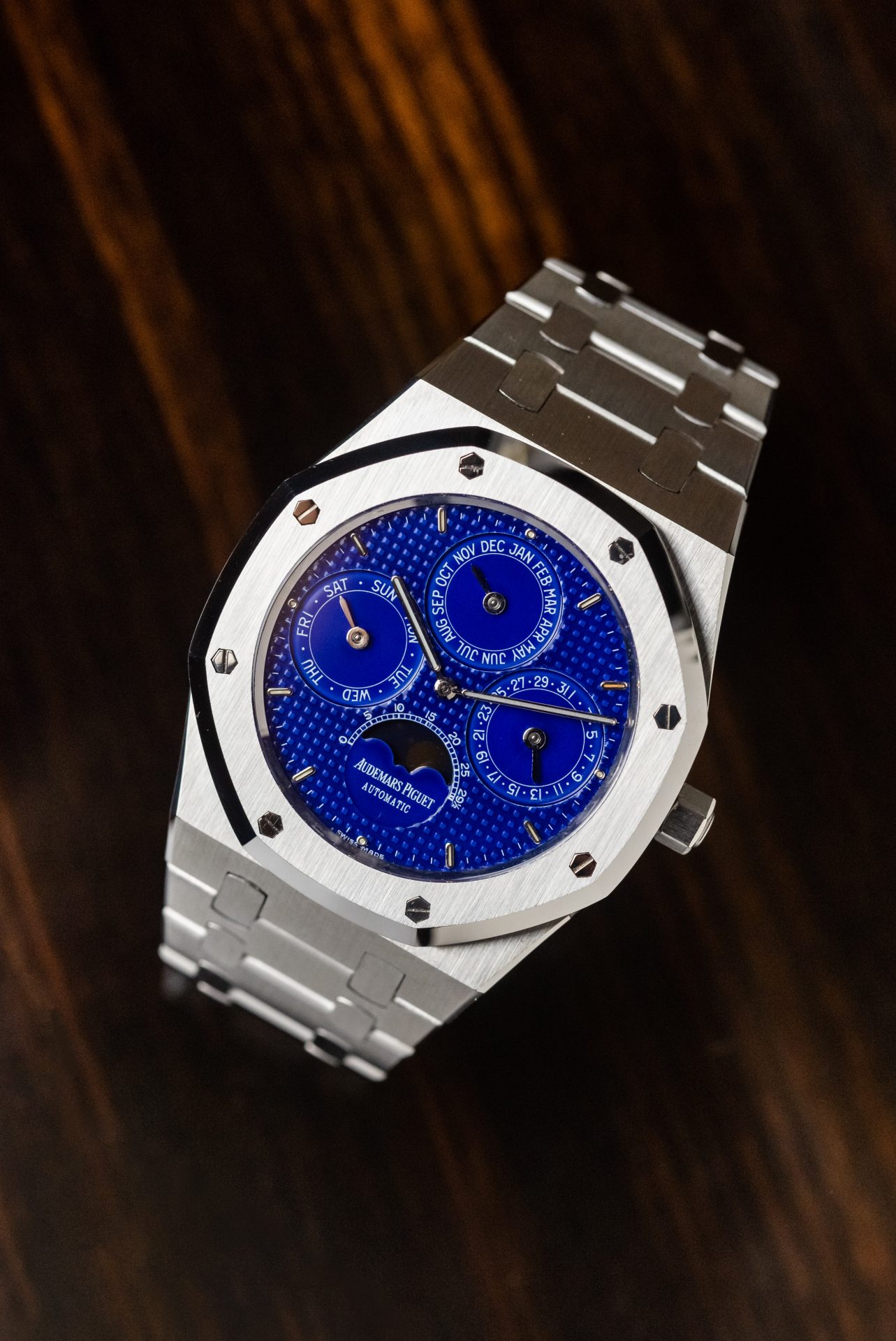 Audemars Piguet Royal Oak ref. 25820 Perpetual Yves Klein in Stainless ...